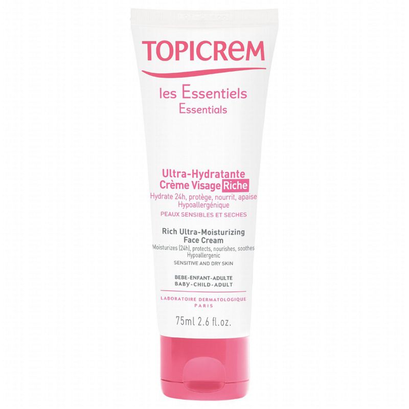 Topicrem creme visage riche ultra hydratante