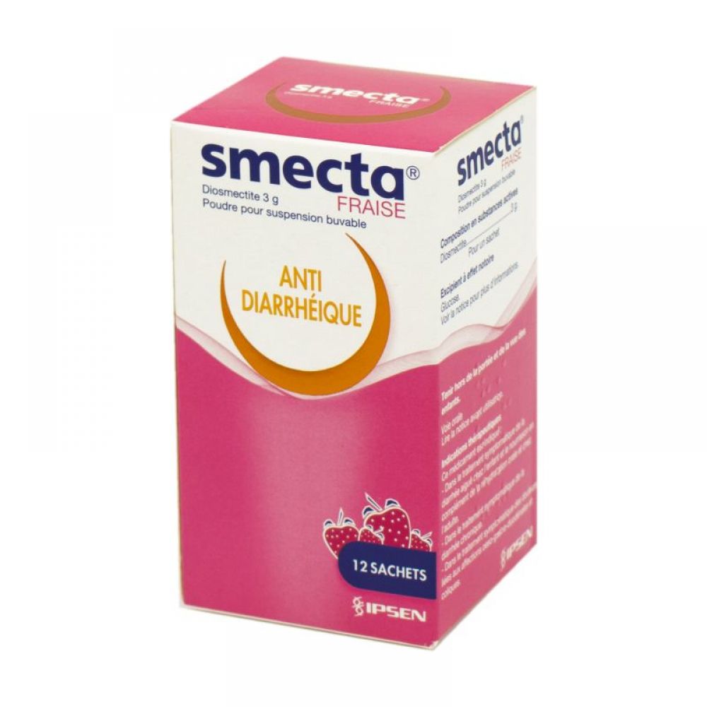 Smecta fraise 12 sachets