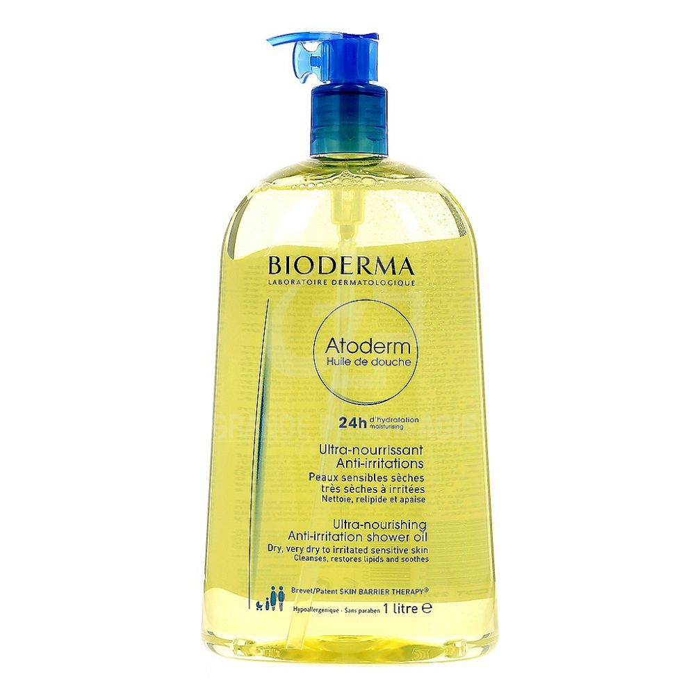 Bioderma Atoderm huile de douche peaux sensibles irritées