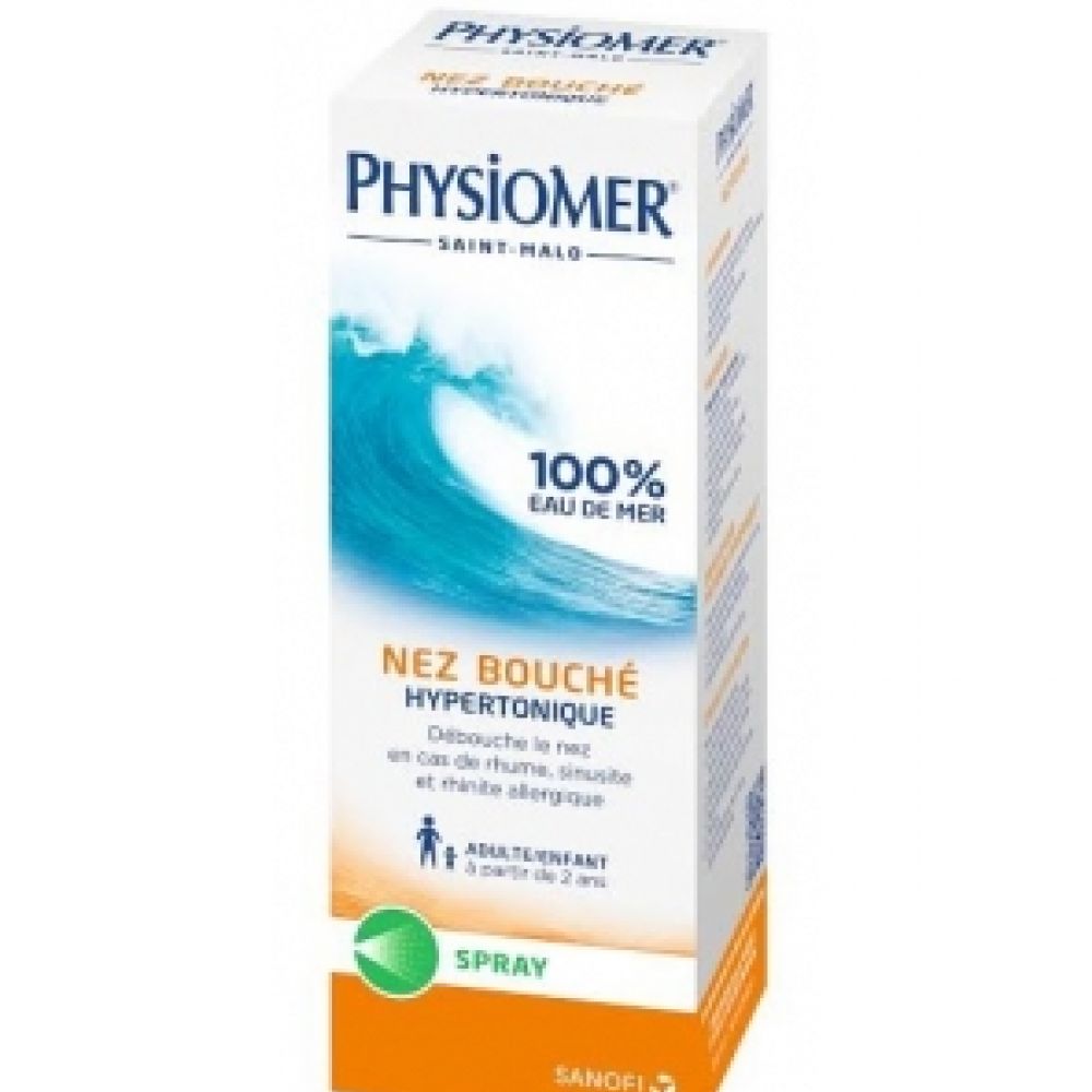 Physiomer nez bouché hypertonique flacon 135ml