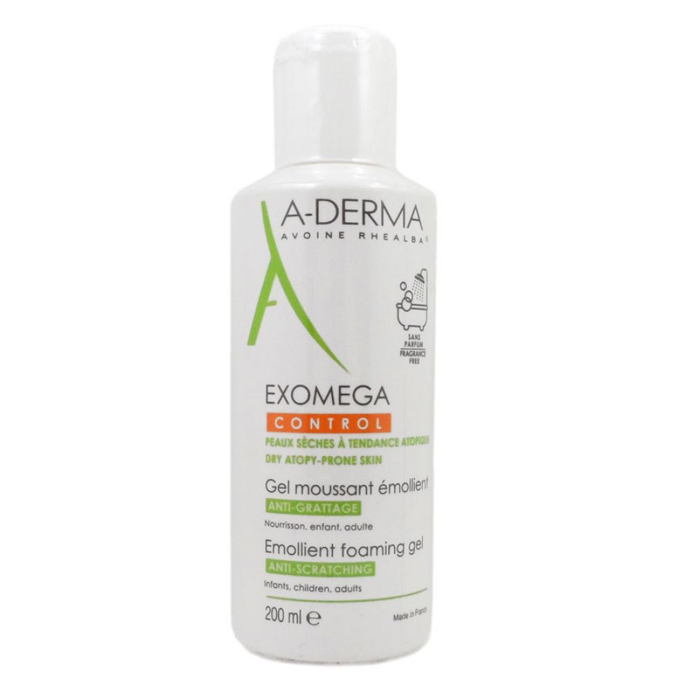 A-Derma - Exomega Control Gel moussant émollient