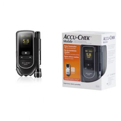 ACCU-CHEK Mobile Kit de glycémie Roche Diagnostic (1 lecteur + 1 ...