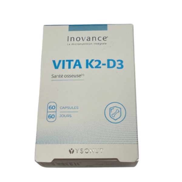 Inovance - Vita K2-D3 sante osseuse - 60 capsules