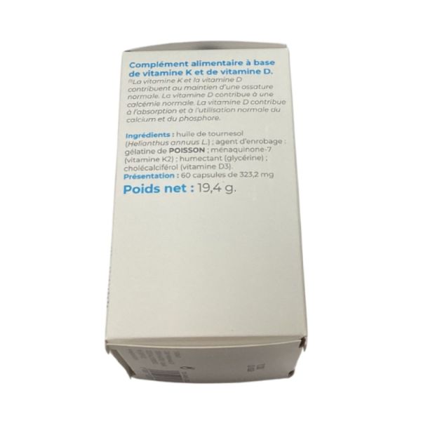 Inovance - Vita K2-D3 sante osseuse - 60 capsules